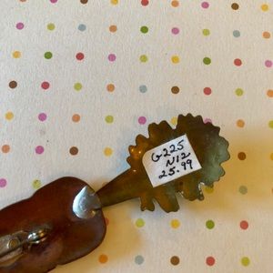 Jewelry | Handmade Copper Brass Carrot Pin | Poshmark